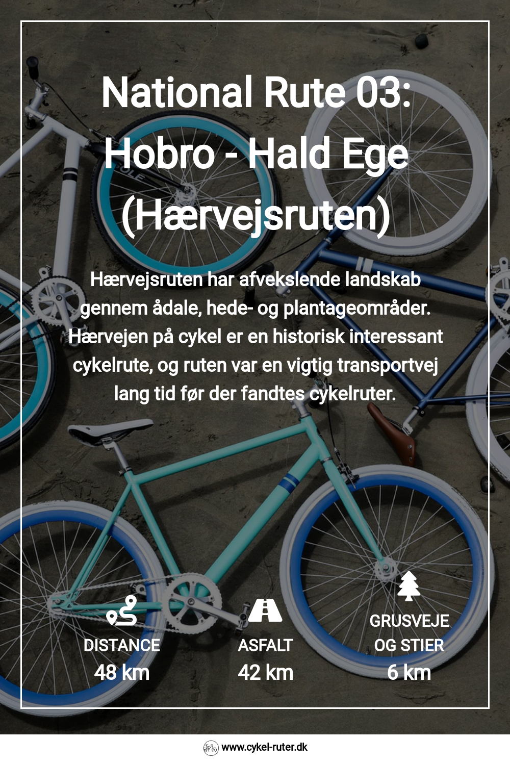 National Rute 3: Hobro - Hald Ege (Hærvejsruten)