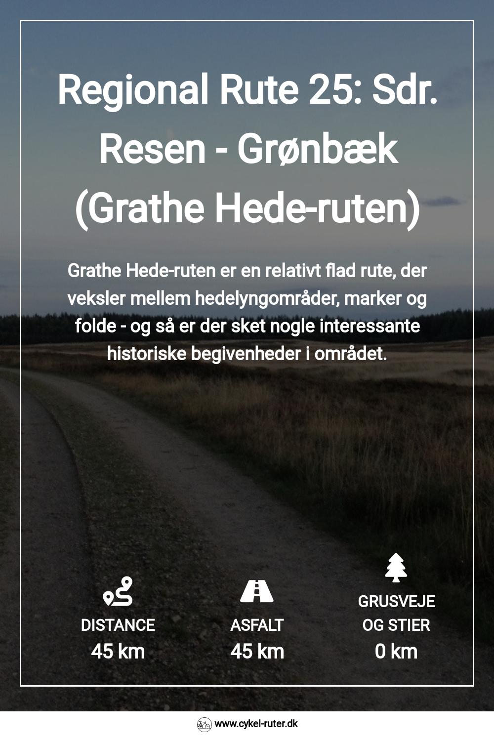 Regional Rute 25: Sdr. Resen - Grønbæk (Grathe Hede-ruten)
